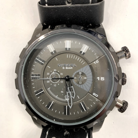 Diesel | Accessories | Diesel 5 Bar Watch Woth Blk Band Excellent ...